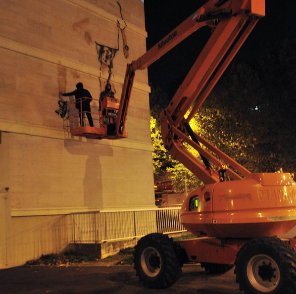 Coexist, la nouvelle oeuvre de Combo à Sarcelles | OUTSIDEZEBOX